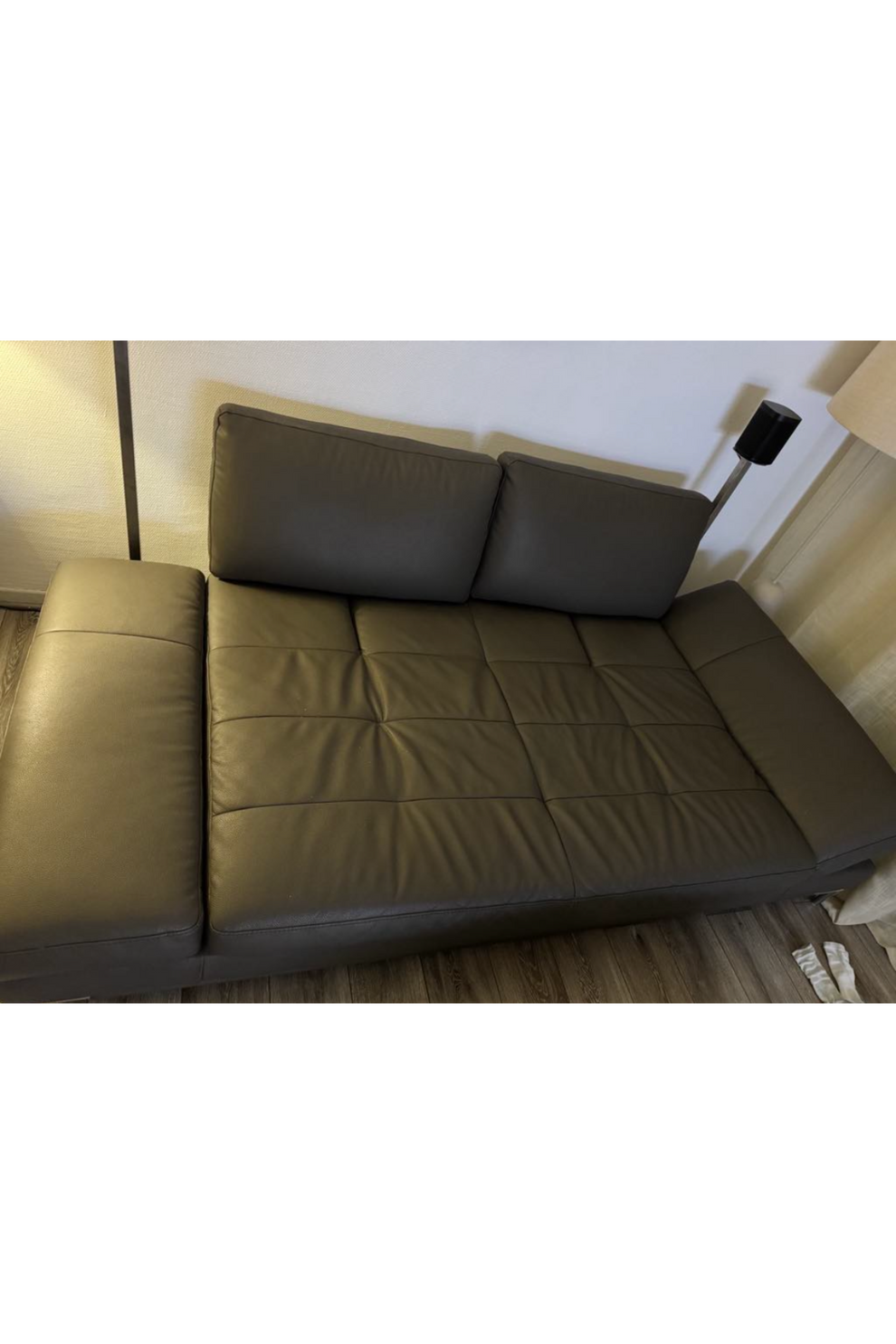 Maison du Monde Leather Sofa – Pre-Loved Stylish Seating | Monaco ...
